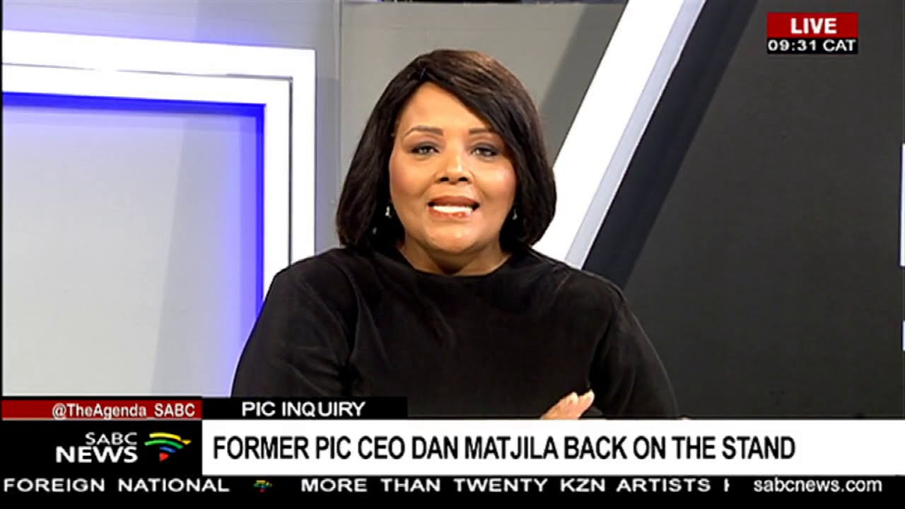 PIC Inquiry | Former PIC CEO Dan Matjila back on the stand - YouTube