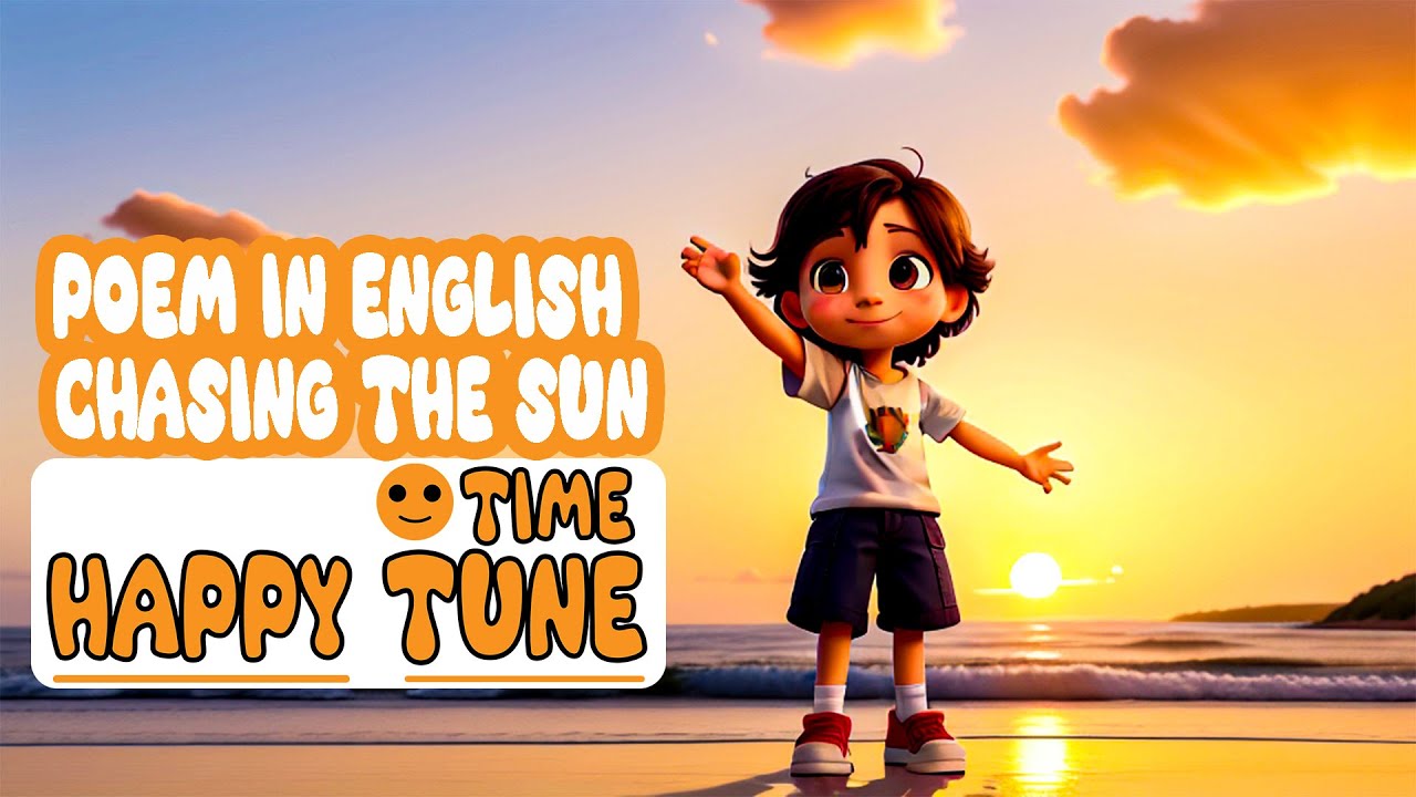 Chasing the Sun Poem in English | Happy Tune Time & Kids Song - YouTube