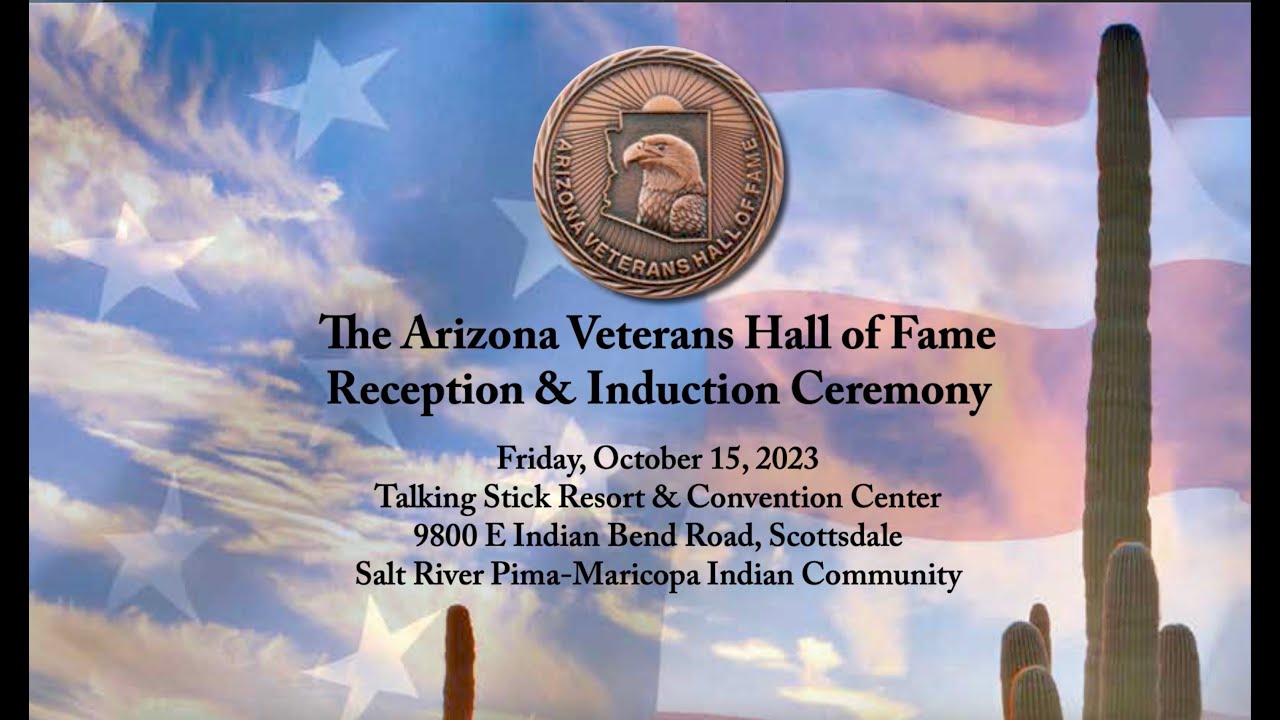 Arizona Veterans Hall of Fame 2023 Induction Video - YouTube