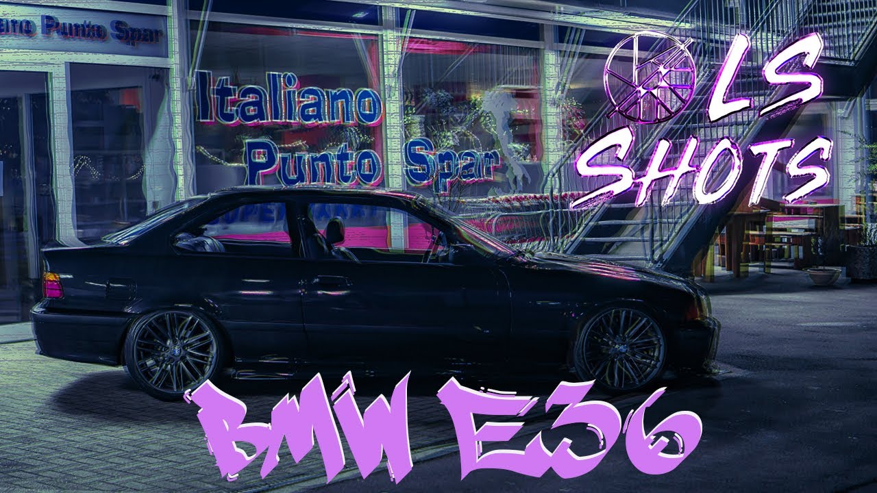 BMW E36 CARPORN | "CyberPunk Style" | LS SHOTS - YouTube