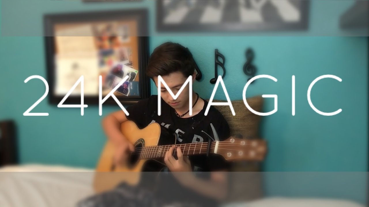 Bruno Mars - 24K Magic - Cover (Fingerstyle Guitar) - YouTube