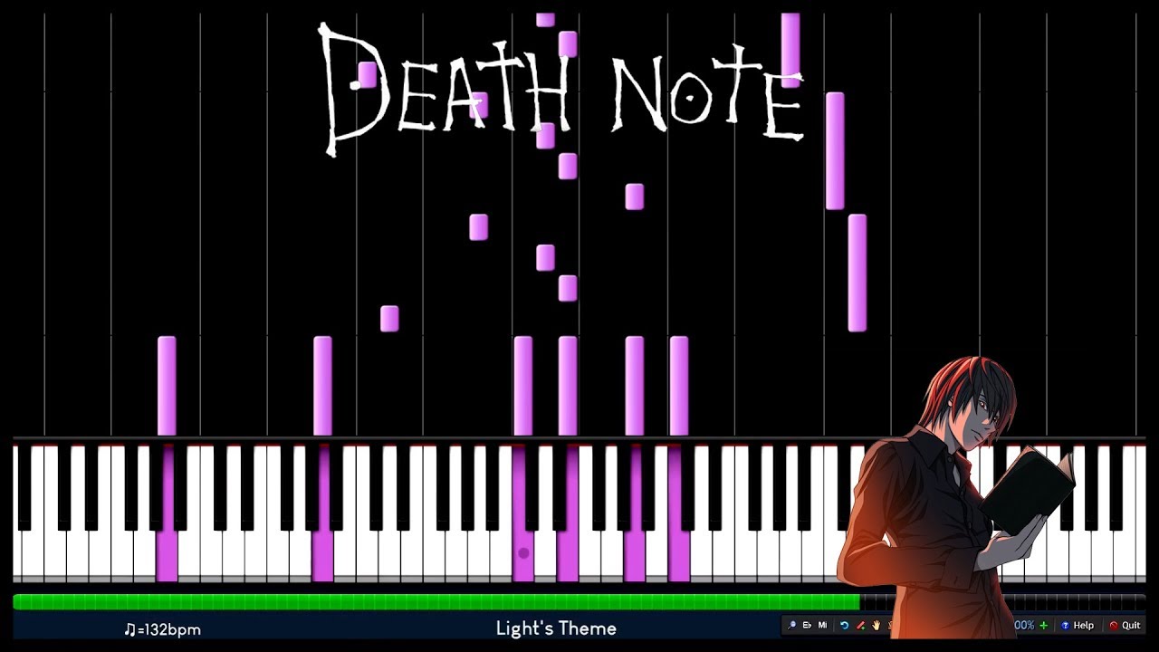 Death Note - Light's Theme l Piano - YouTube