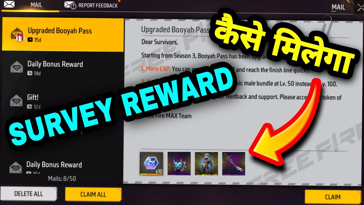 UPGRADED BOOYAH PASS FREE BP S3 TOKEN FREE FIRE NEW EVENT TODAY | FREE ...