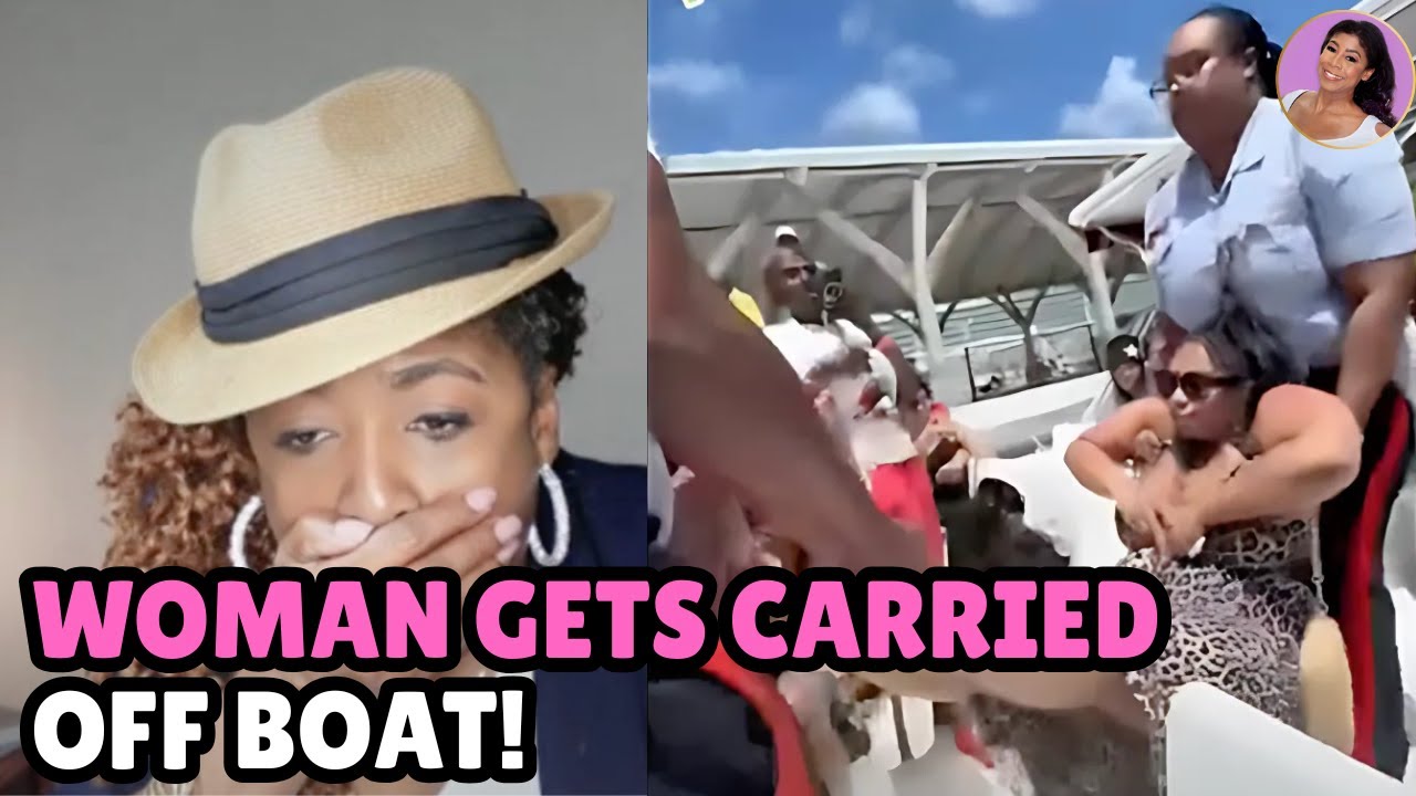 GHETTO Fatigue On Carnival Cruises Explodes And Woman Gets Carried Off ...