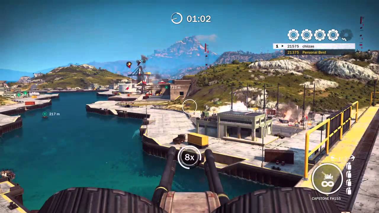 Just Cause 3 BOAT FRENZY 1 challenge 5 gears - YouTube