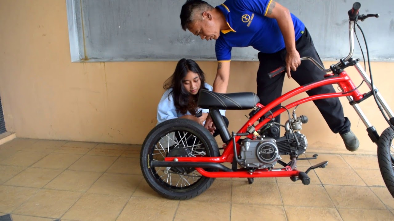Review Grand 1994 Modif Sepeda Chooper - YouTube