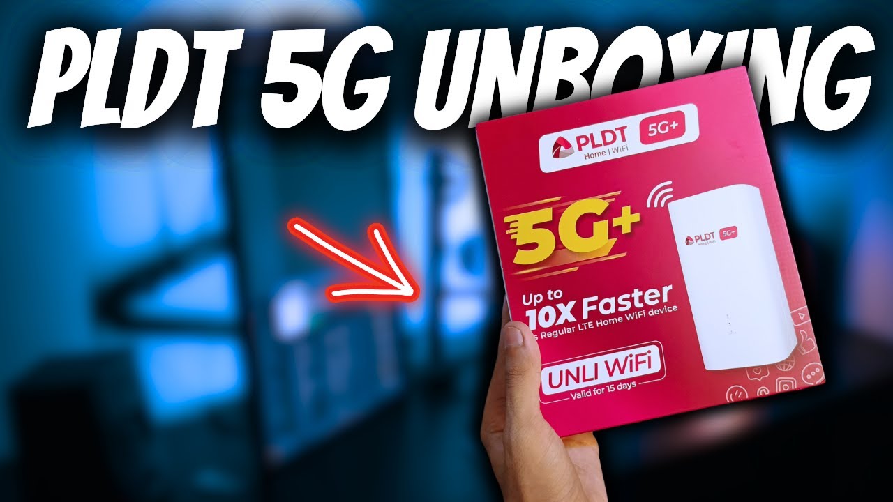 PLDT HOME WIFI 5G+ UNBOXING H153-381 - YouTube