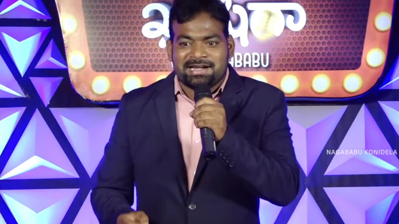 kushi kushiga stand up comedy nagababu show లో చిత్తూరు చిన్నోడు - YouTube