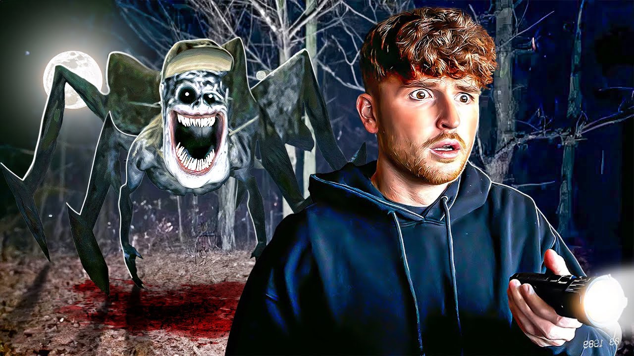 Running From GIANT SPIDER SCP.. (Full Game) - YouTube