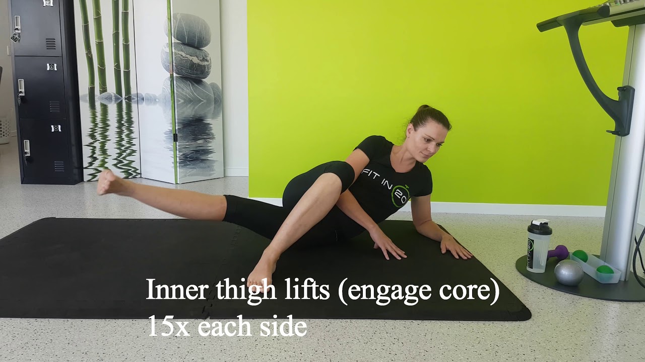 Problem Area Homework: Inner thigh Gap - YouTube