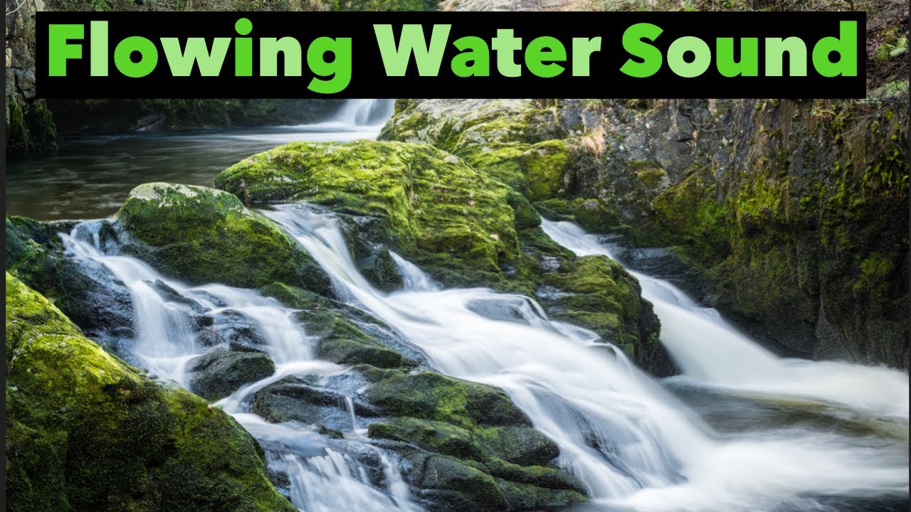 Flowing Water Sound || Music for Depression, Anxiety, Insomnia, Study ...
