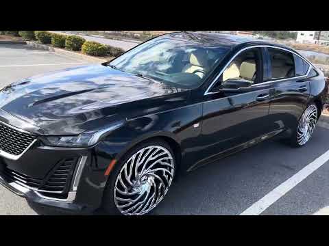 Cadillac CT5 on 22 inch rims!🔥🔥 - YouTube
