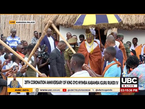 KING OYO RUKIDI IV'S PROCESSION TO PERFORM TOORO'S CULTURAL RITUALS AT ...