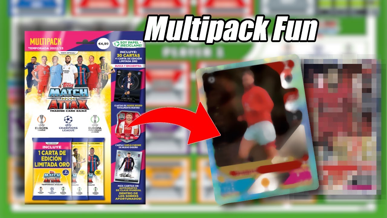 Double the Fun: Opening Match Attax 22/23 Retail Multipacks - Two Pack ...