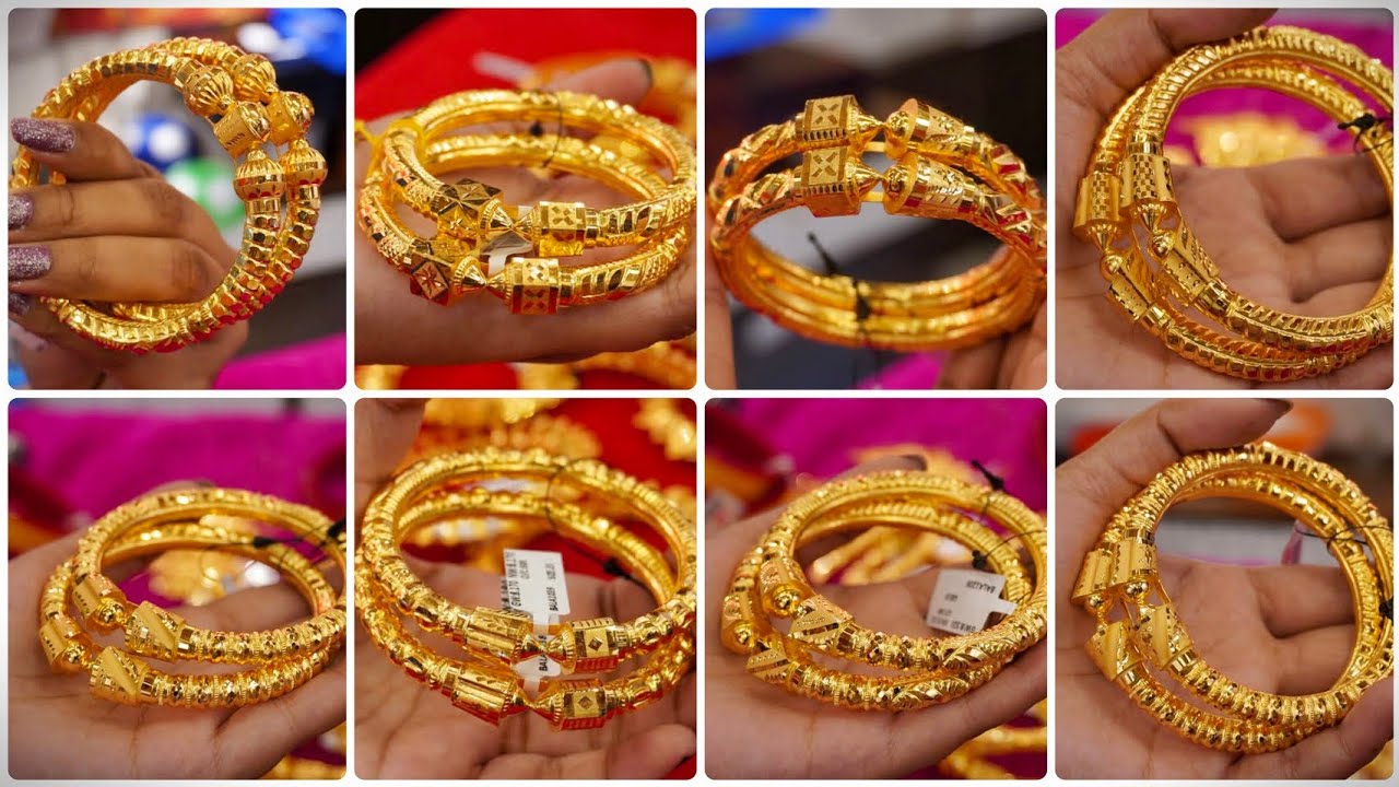 Gold Bangles Daily Wear Designs 2025 /Latest Gold Churi Designs/ Ruli ...