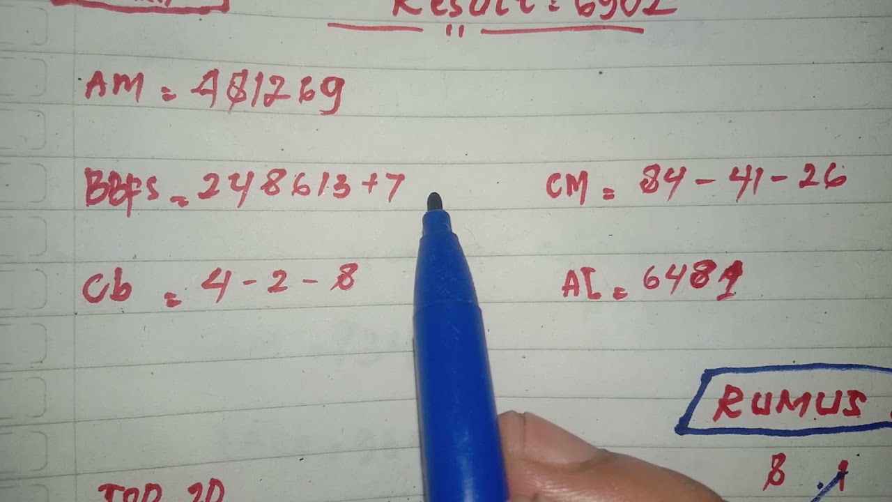 Rumus Jitu || Prediksi Hk Malam Ini 2 Oktober 2021 || Bocoran Bbfs 7 ...