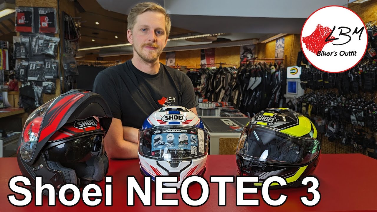 Shoei Neotect 3 Review: Die neue Version des High-End Klapphelms - YouTube