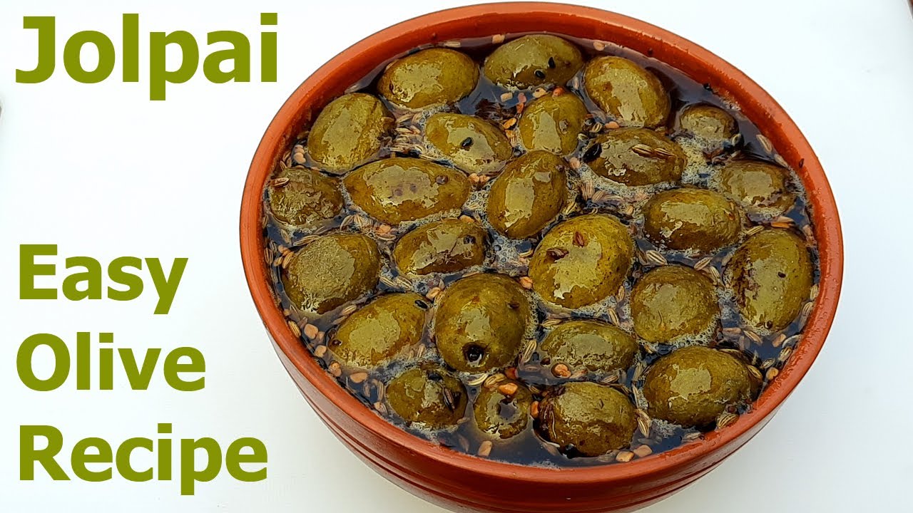 How To Make Olive Pickle - Jolpai Achar | Easy Recipe - YouTube