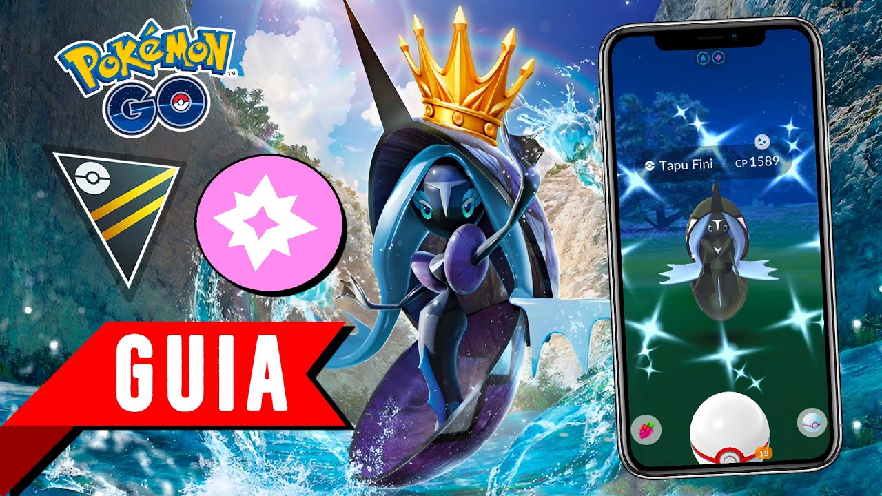 PRIORIDADE MÁXIMA! NÃO FAÇA RAIDS de Tapu Fini no Pokémon GO SEM VER ...
