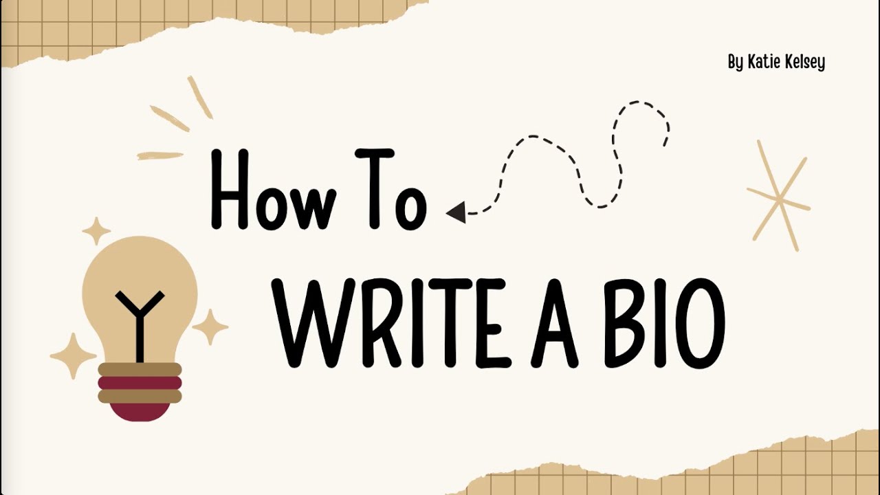 How to Write Your Bio for the DMC! - YouTube