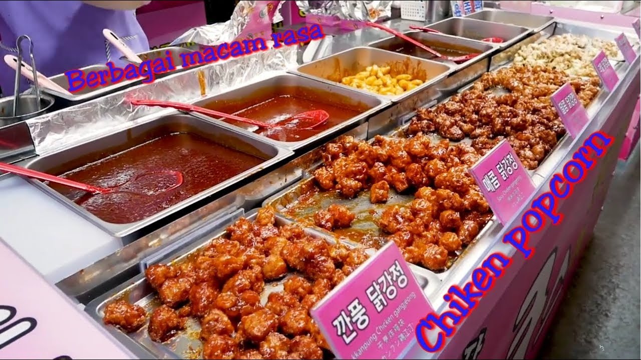 Chicken POPCORN - Dengan bumbu khas korea... - YouTube