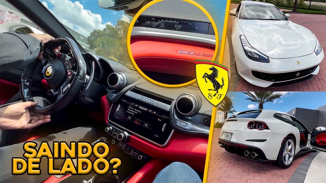 A FERRARI “FAMILIA” COM MOTOR V12 E 700 CAVALOS * FERRARI GTC4 LUSSO ...