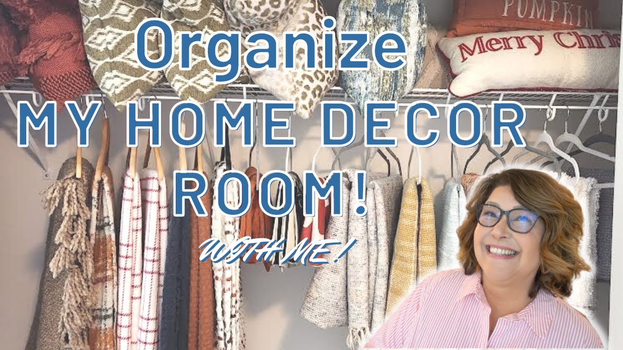 ORGANIZING MY HOME DECOR ROOM | ORGANIZE WITH ME | MY OWN HOME DECOR ...