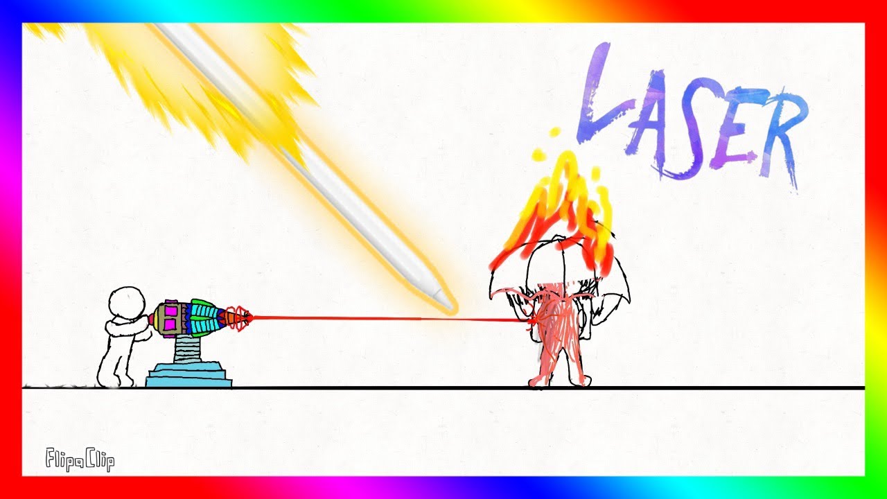 Laser animation - YouTube