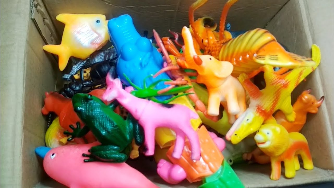 #Learning Wild Zoo Animals Box Full Of Toys Collnectio Safari Animals ...
