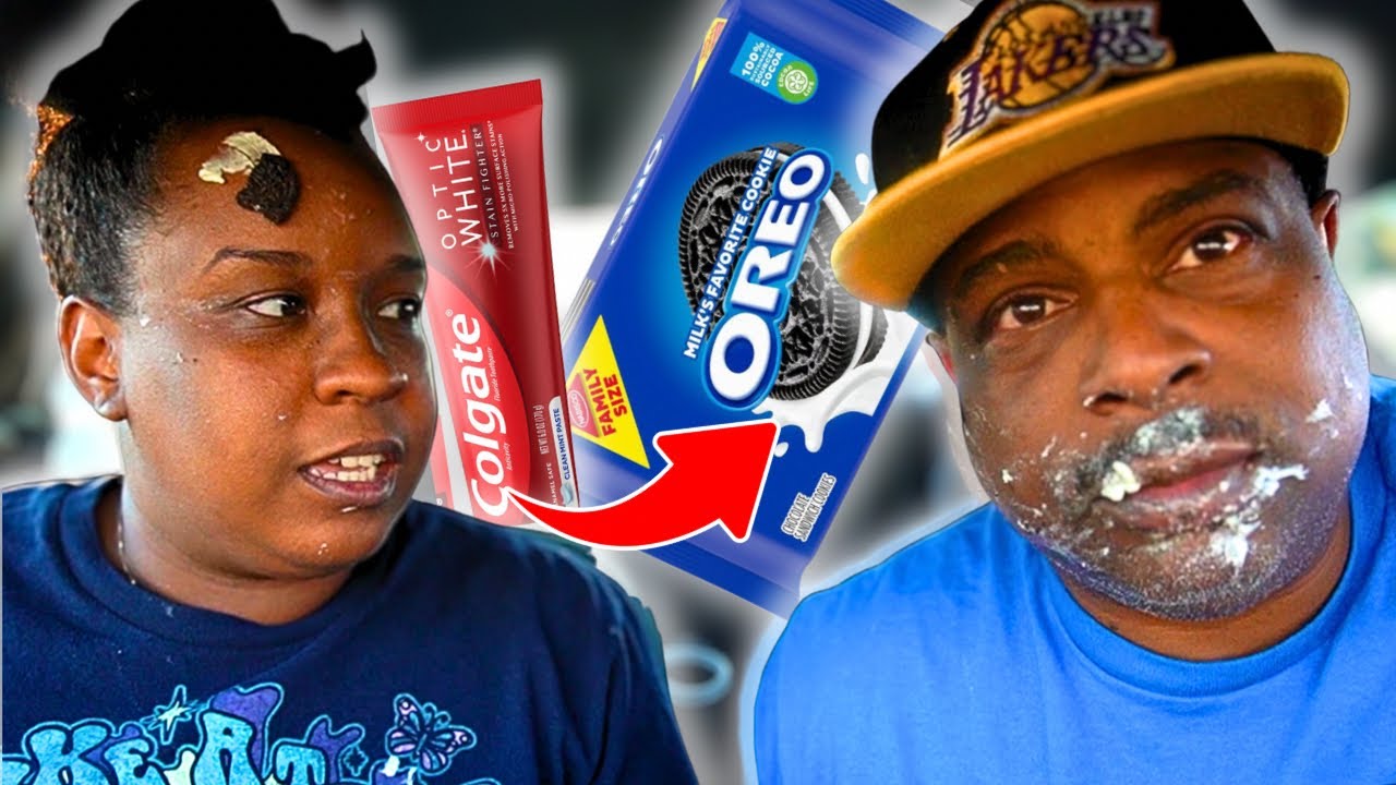 Oreo Toothpaste Prank on My Angry Fiancée! *Hilarious Reactions* - YouTube
