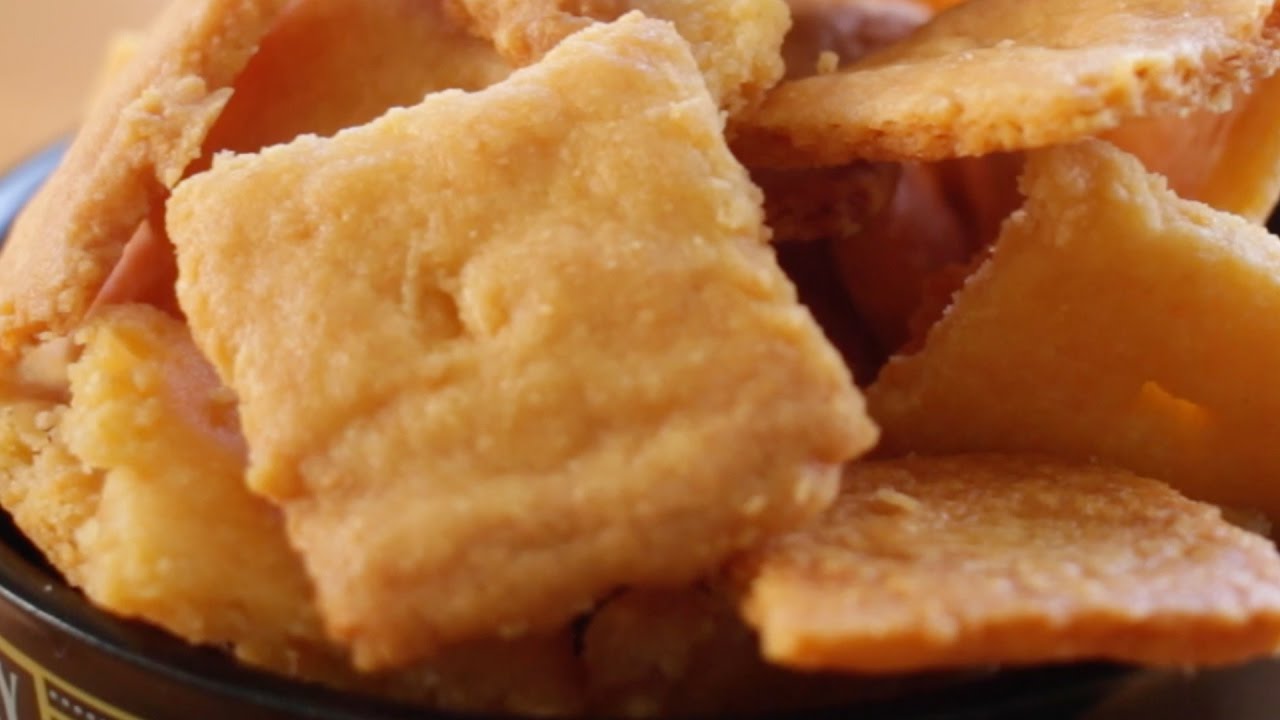 Homemade Cheez it - YouTube