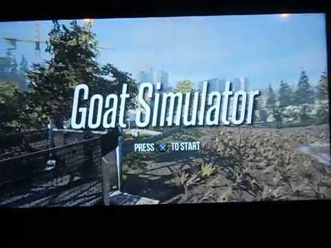 Goat Simulator (PS3) GAMEPLAY & COMMENTARY - YouTube