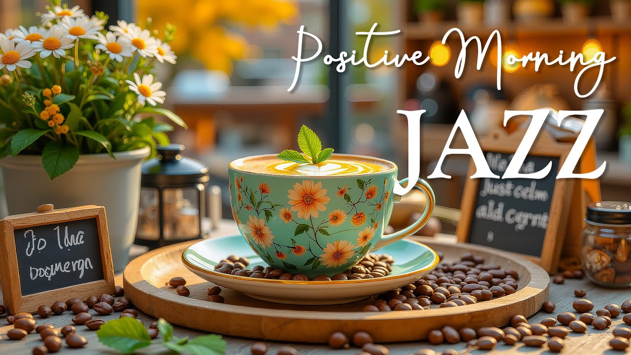 Positive Morning Jazz ☕ Happy Cafe Jazz Music & Instrumental to Study ...