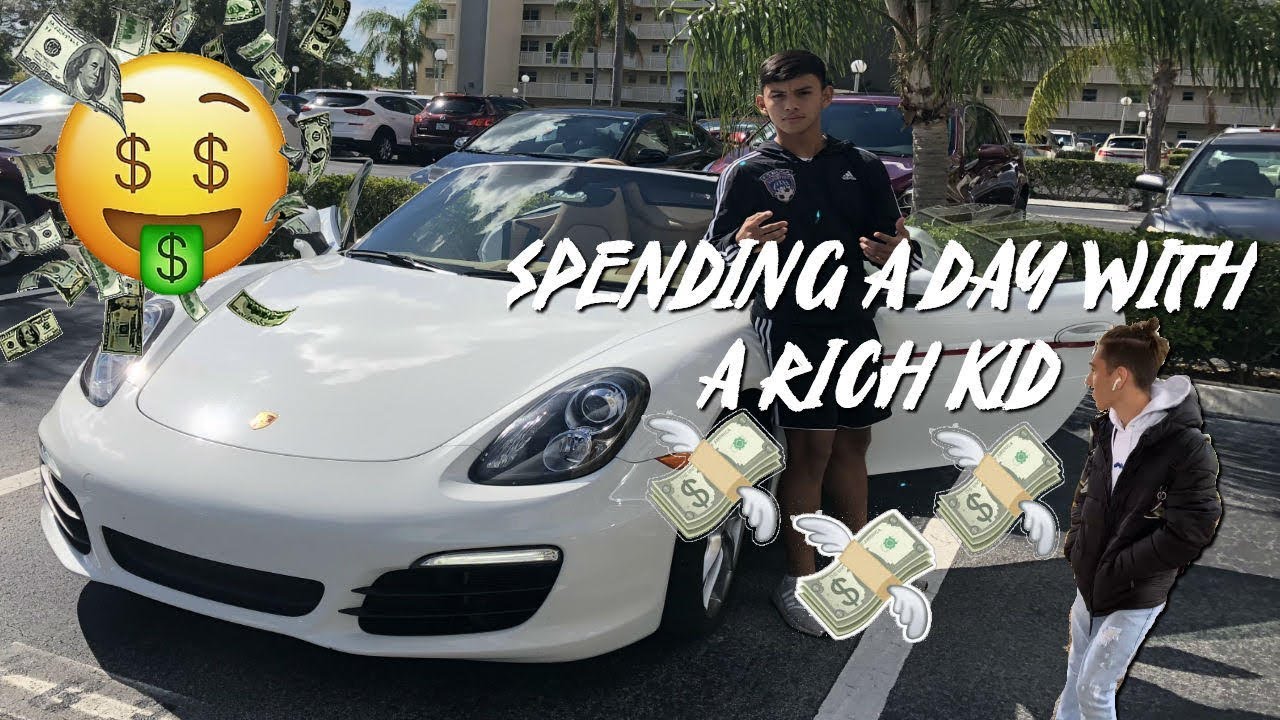 VLOG 6~ SPENDING A DAY WITH A RICH KID!!!!! - YouTube