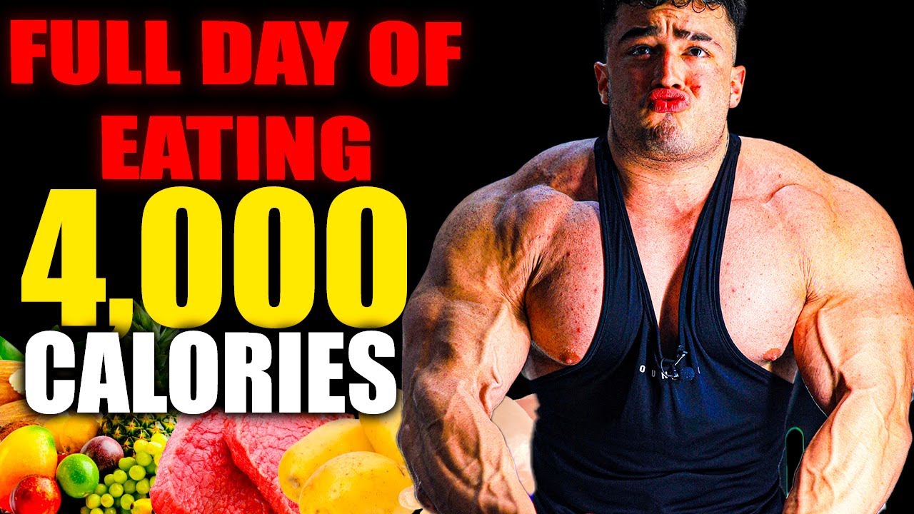 What I Eat In A Day To Build Muscle - YouTube