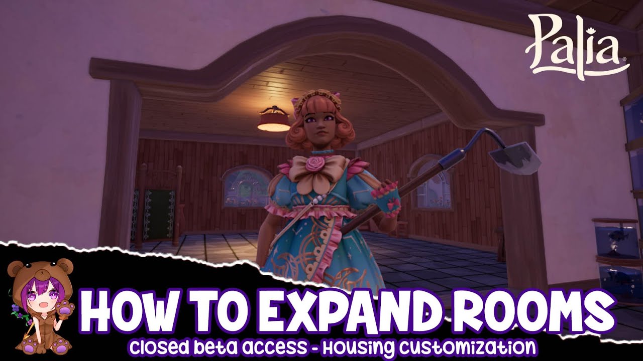 Palia - How to Expand Rooms - YouTube