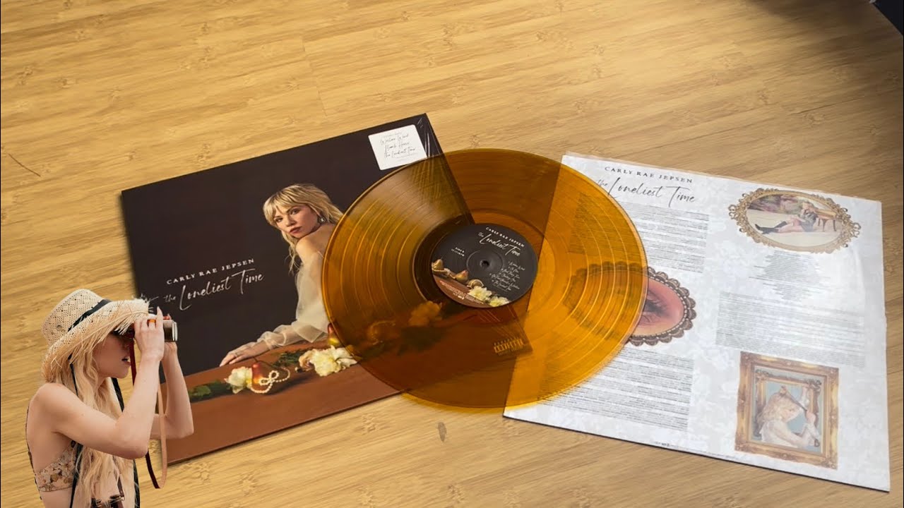 Carly Rae Jepsen - The Loneliest Time [Crystal Amber LP] [Amazon ...