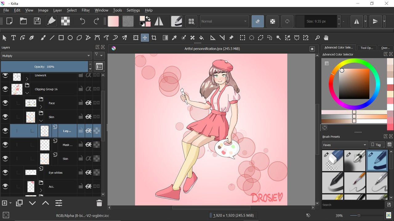artfol app personified // speed draw - YouTube