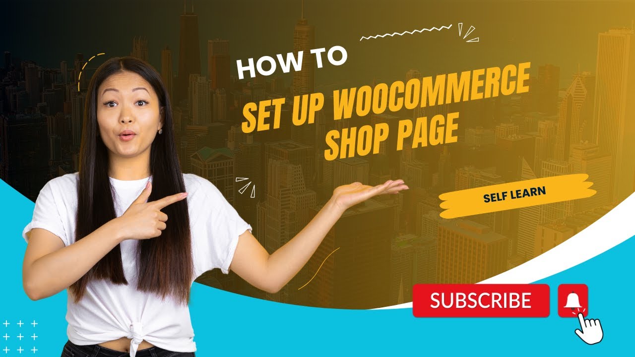 How To Set Up Woocommerce Shop Page Create An Archive Page Woocommerce Youtube
