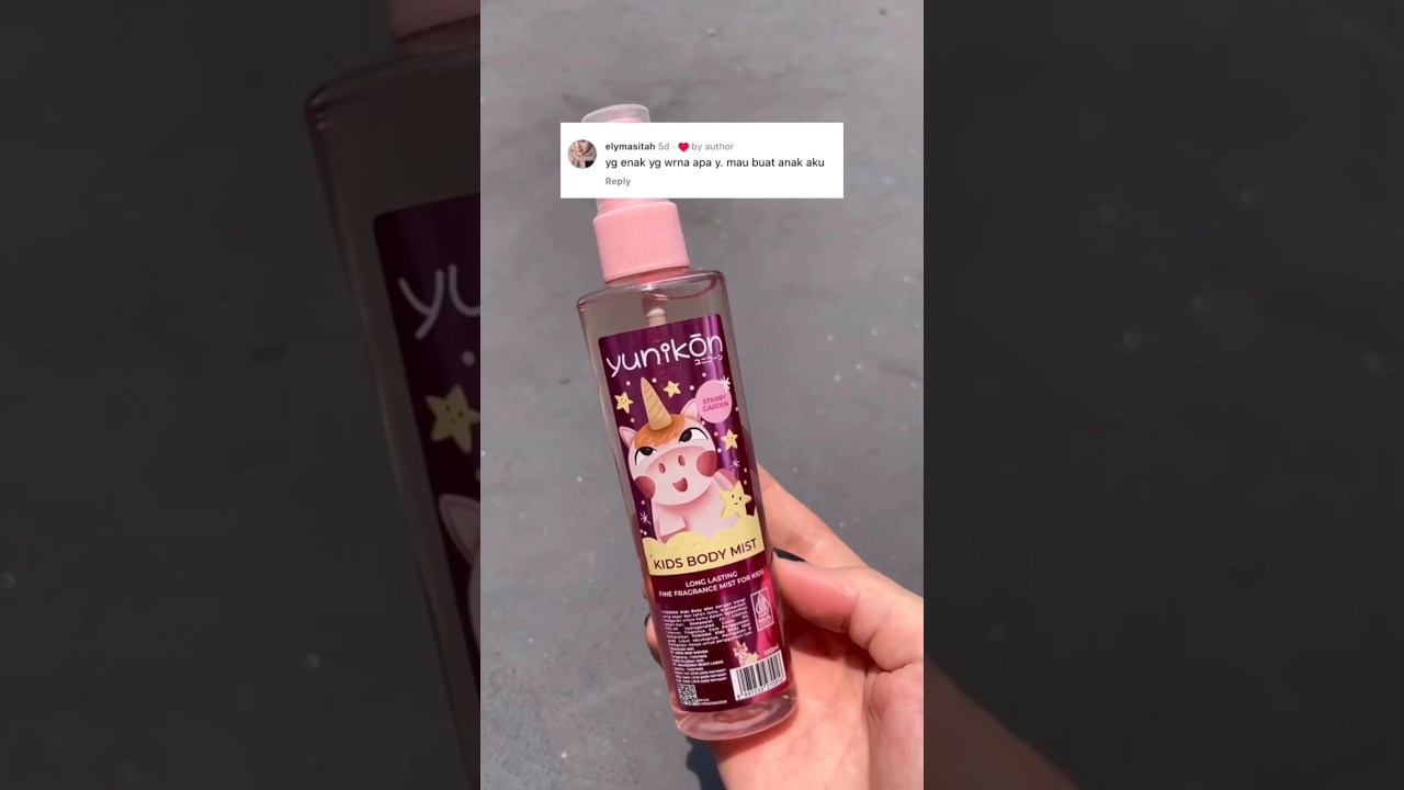 REVIEW YUNIKON'S BODY MIST ANAK - YouTube