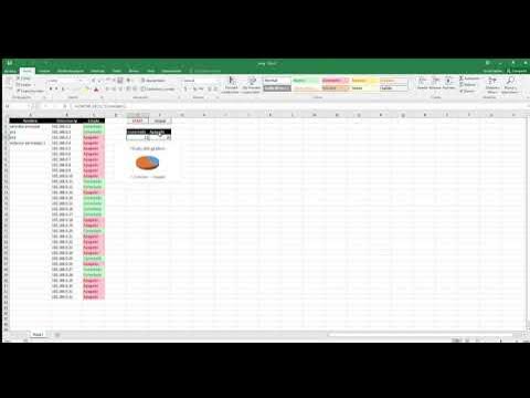 hacer ping masivo con Excel - YouTube