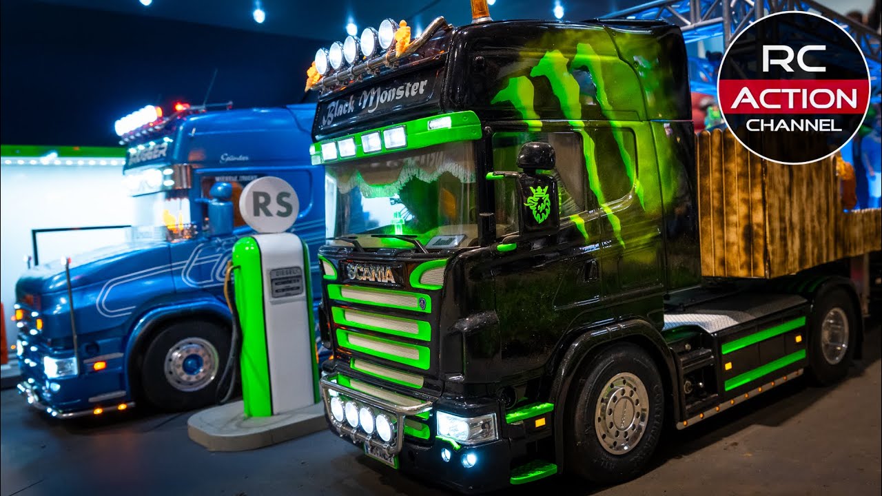 AMAZING RC TRUCKS & RC CONSTRUCTION + RC BUS + RC EXCAVATOR + RC TRACTOR + RC CARS @ FAIR ...