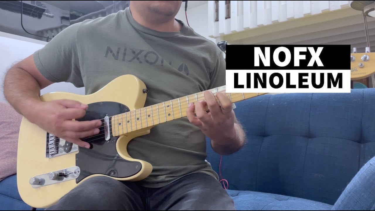 NOFX - Linoleum (Guitar Cover) - YouTube