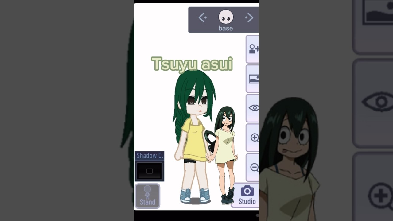 Tsuyu asui in gacha (tags) #mha #gacha #edit #capcut #tsuyuasui #froppy ...