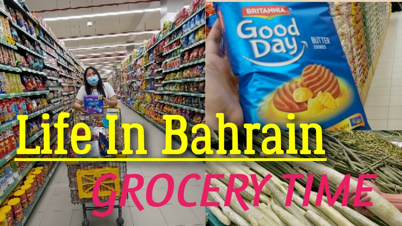 Life in Bahrain | Our monthly grocery Shopping - YouTube