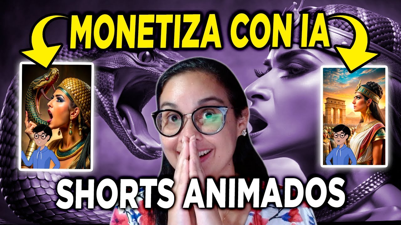 Crea SHORTS ANIMADOS que MONETIZA! Con IA GRATUITA E ILIMITADA - YouTube