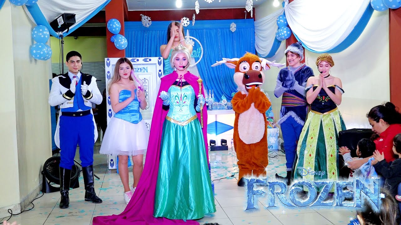 FROZEN capitulo 1 Espectaculo musical de una aventura congelada⛄ Show ...
