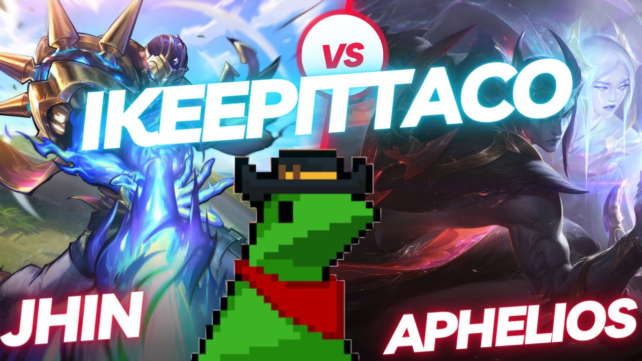 IKEEPITTACO | JHIN VS APHELIOS | ADC GAMEPLAY | Patch 13.15 / Season 13 ...