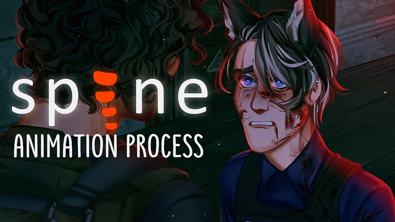 Animation Process - Spine 2D - mic on! - YouTube