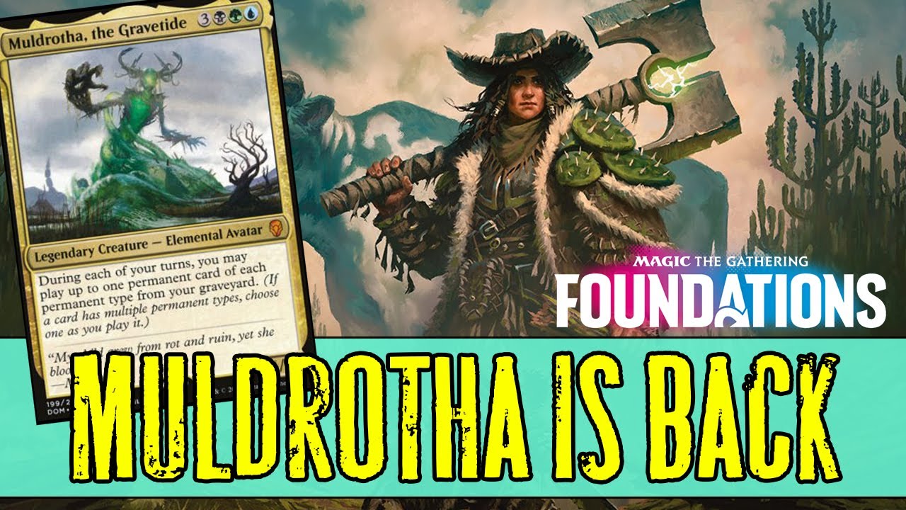 ЛЕГЕНДА ВОЗВРАЩАЕТСЯ ! MTG Arena Muldrotha is BACK Foundations Standard ...
